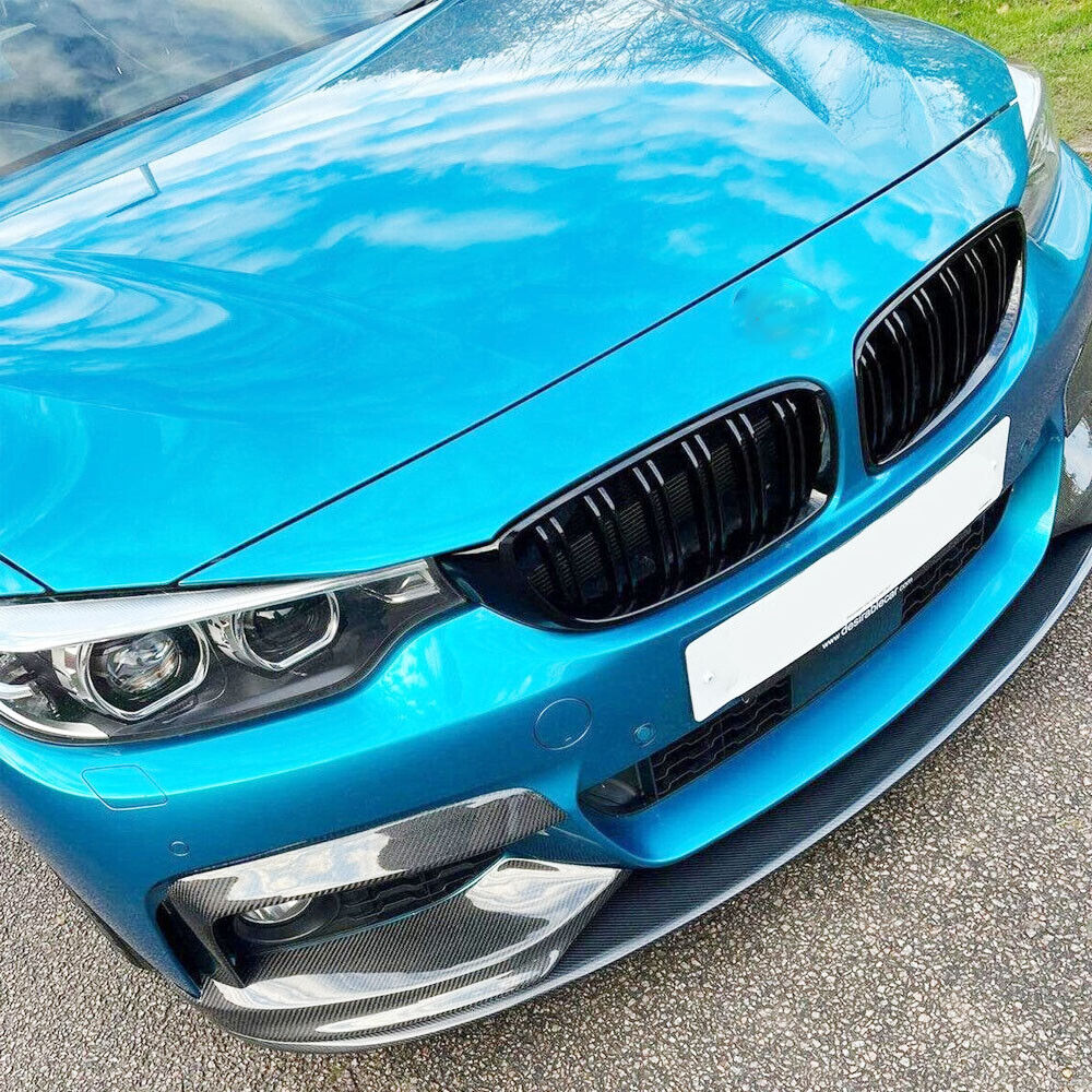 Carbon Fiber Front Upper Splitters - BMW F32 / F33 / F36 4 Series