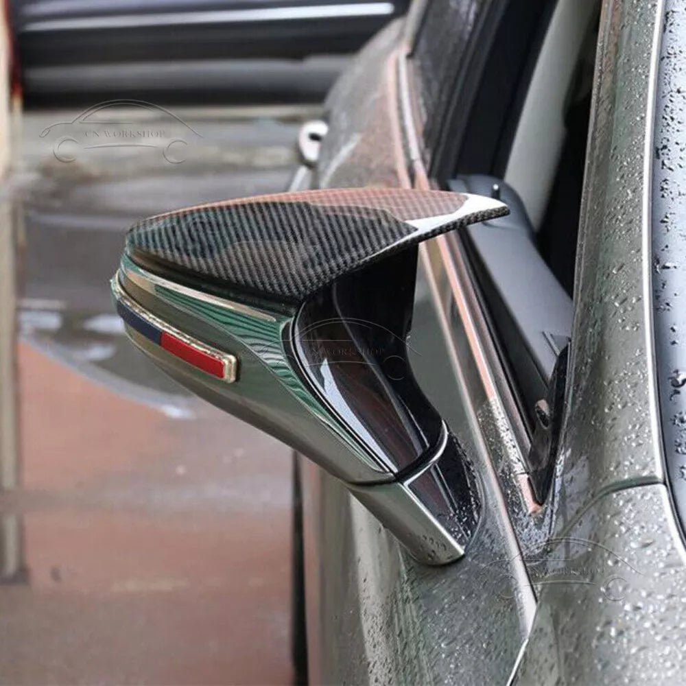 M style Carbon Fiber Mirror Cap Set - 21-24 LEXUS IS300 IS350 IS500
