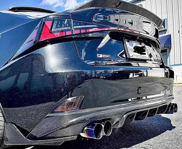 Carbon Fiber Rear Diffuser - Lexus IS250 IS300 IS350 – The Carbon ...