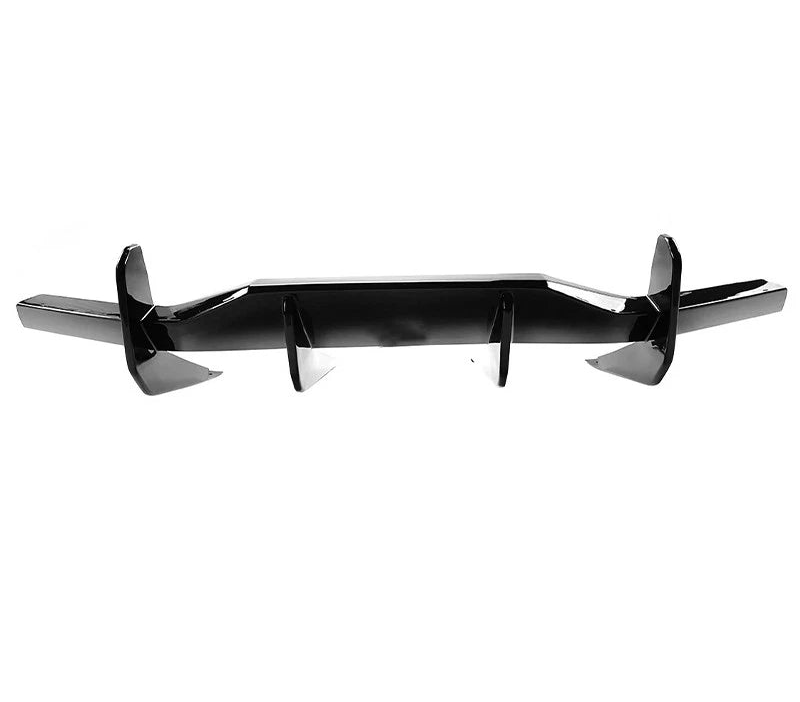 Gloss Black GT Rear Diffuser Extension - 20-26 Corvette C8 Z51