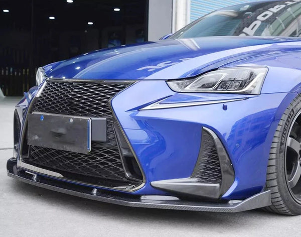 Carbon Fiber Front Lip - Lexus IS300 IS350 Base F Sport 2017-2020 – The ...