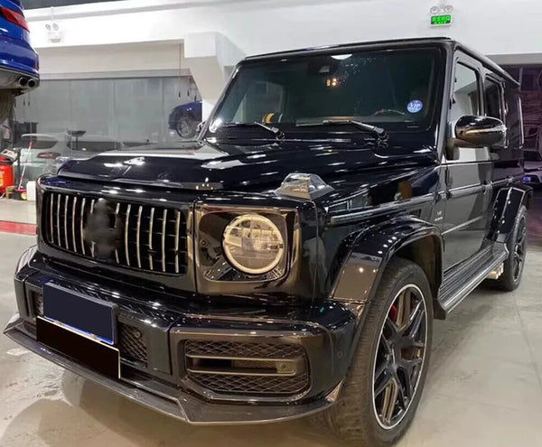 Carbon Fiber Front Lip - Mercedes Benz G-Class G500/G550/G55/G63 AMG ...