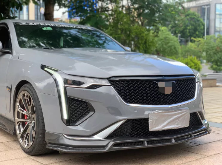 Carbon Fiber Front Lip - Cadillac CT4 CT4-V 2020 - 2024